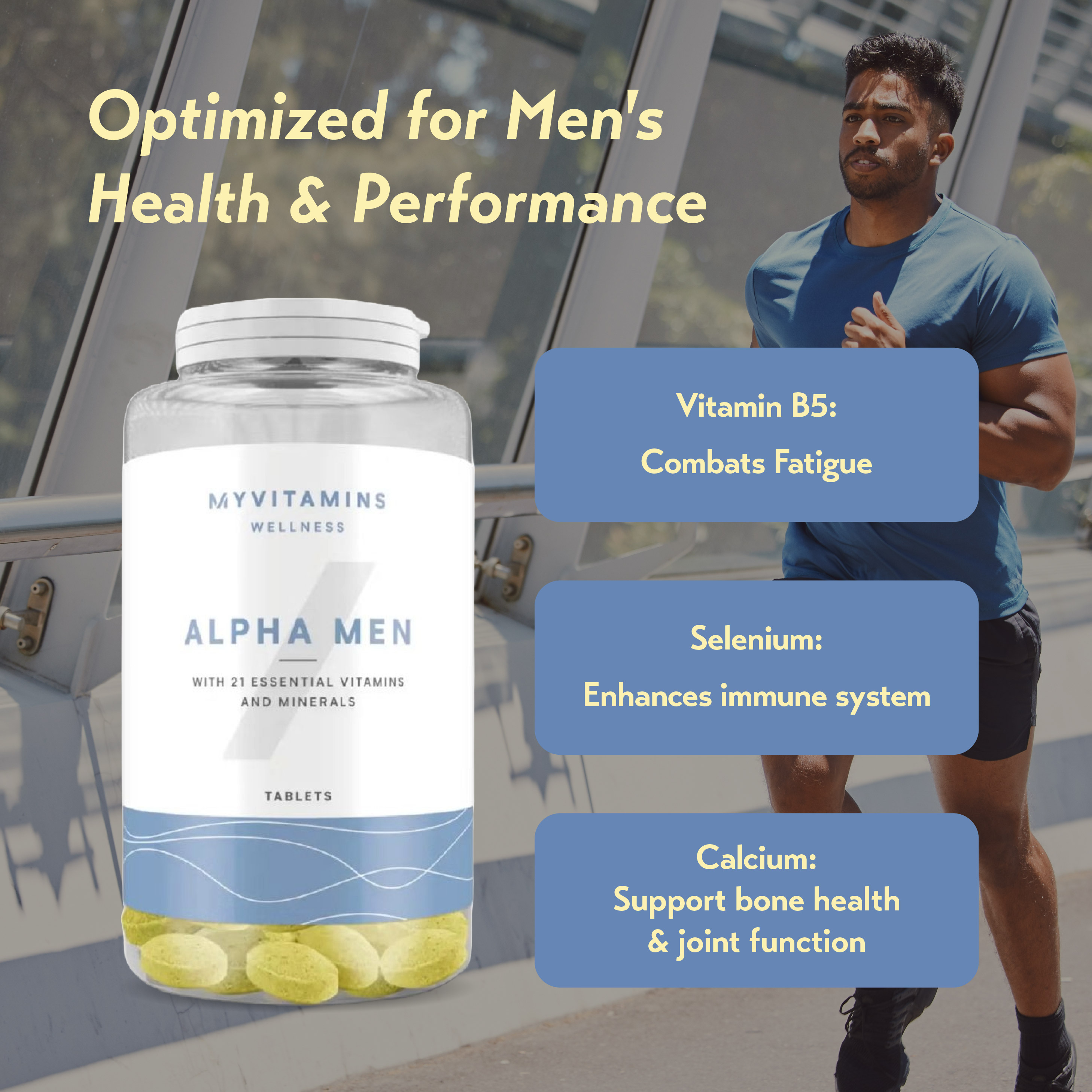 MyProtein MyVitamins Alpha Men Multivitamins (120 / 240 Tablets ...