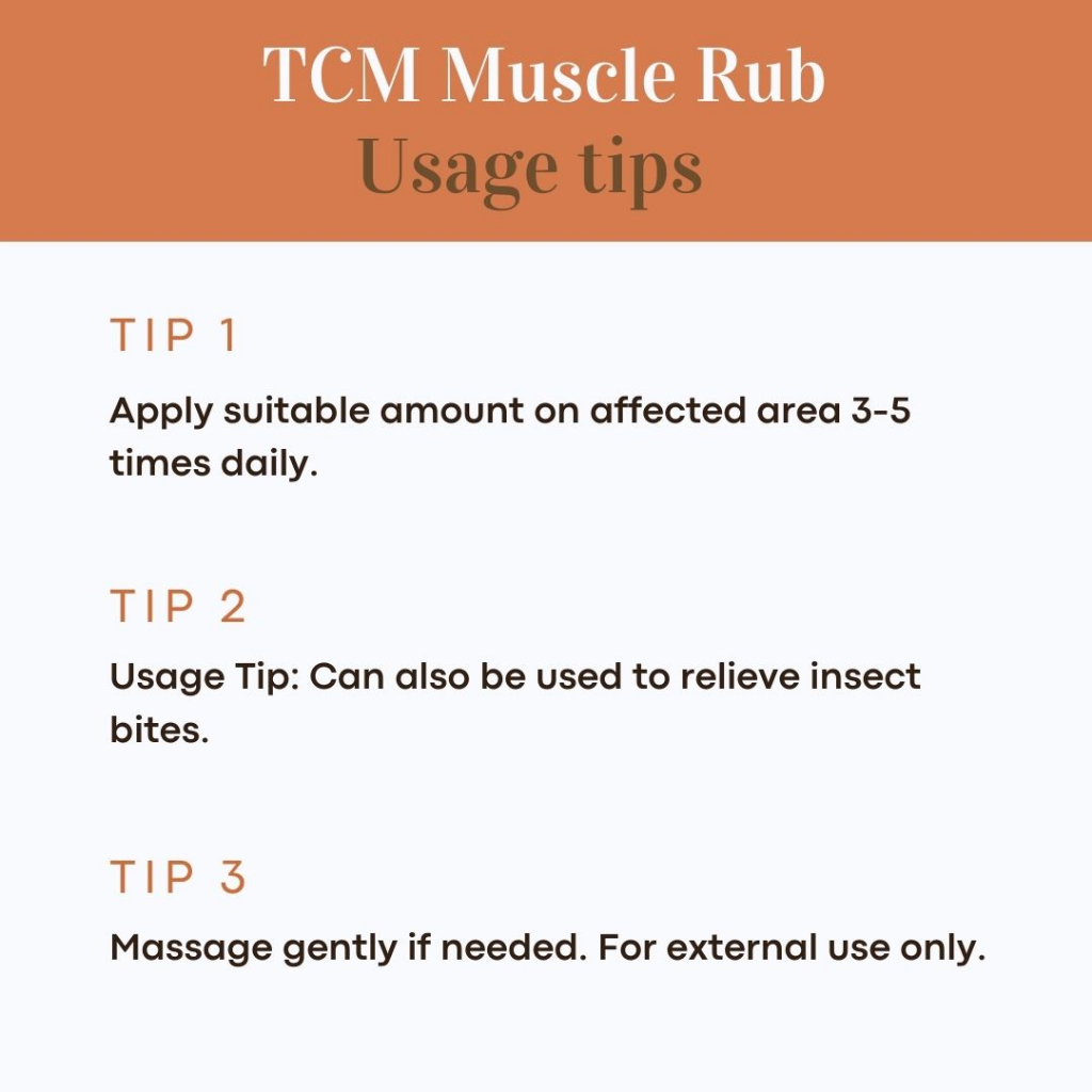 Live2Move TCM Muscle Rub, 80 ML | Shopee Singapore
