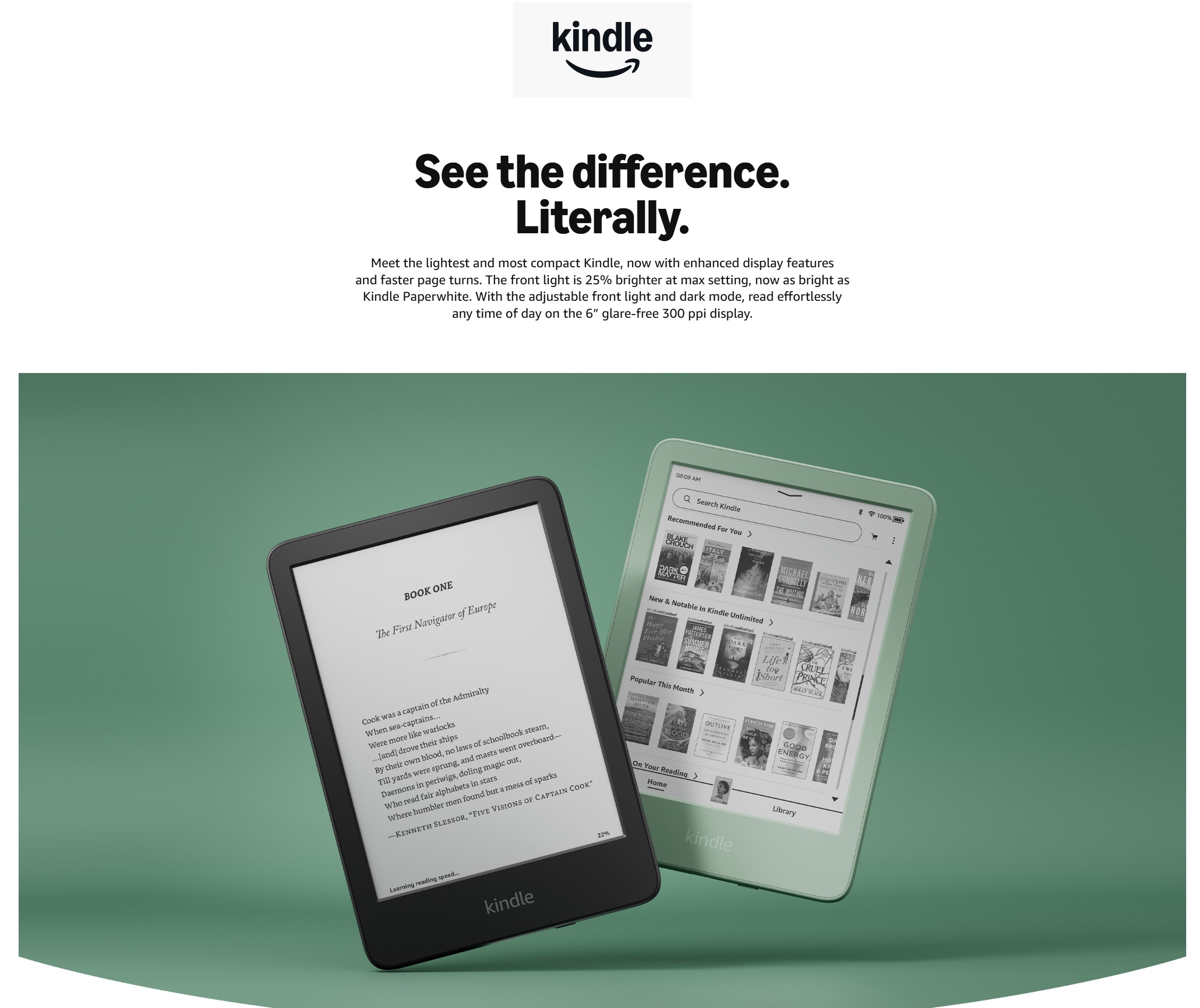 Amazon Kindle Basic (New 2024 2025 Latest Model / 11th Gen Model) 6 ...