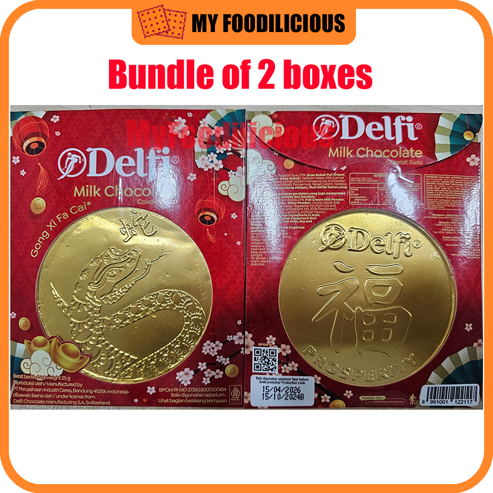 Delfi Milk Chocolate Hongbao Chinese New Year Edition Of The Snake Year ...