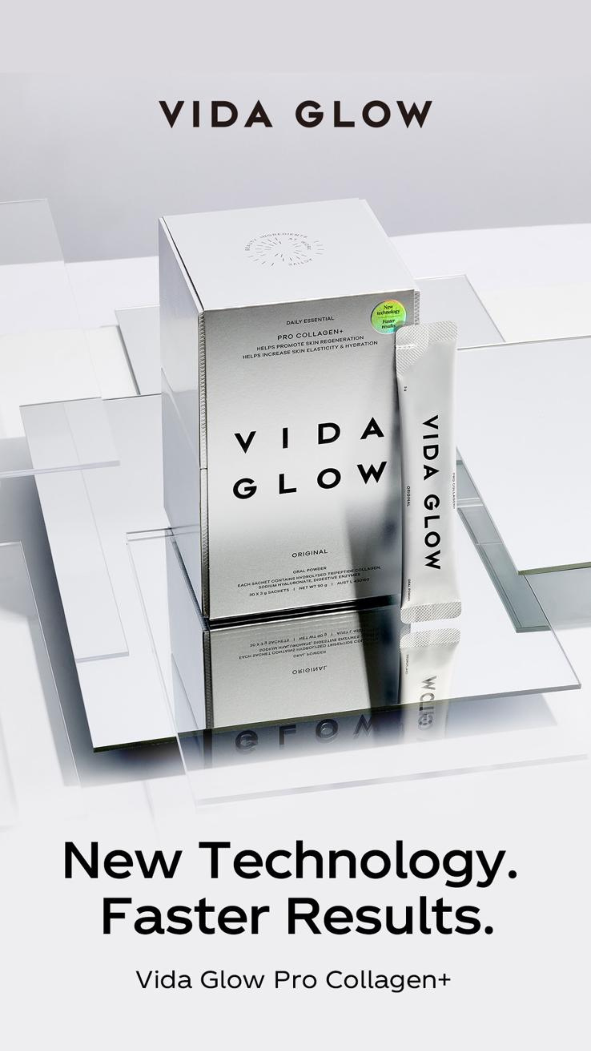 【6.6 Promo】 Vida Glow Pro Collagen+ 【Anti-aging, reduce fine lines ...