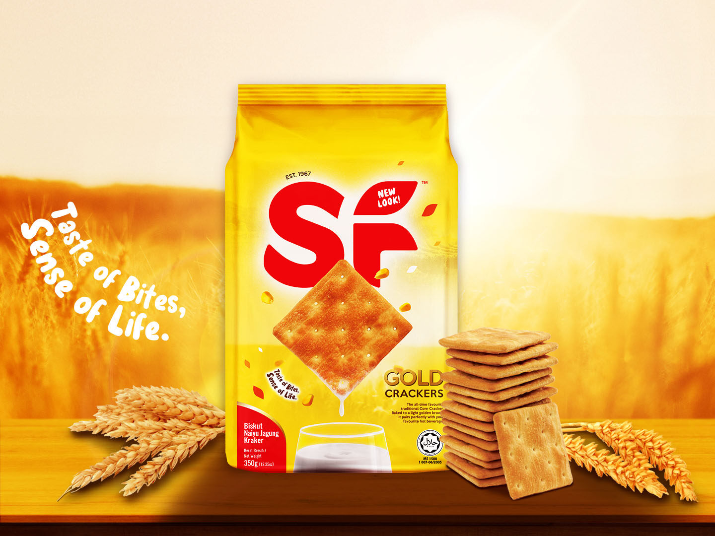 (2 Pack) SF Shoon Fatt Cream Gold Sugar Cracker EST 1967 Similar Jacobs ...