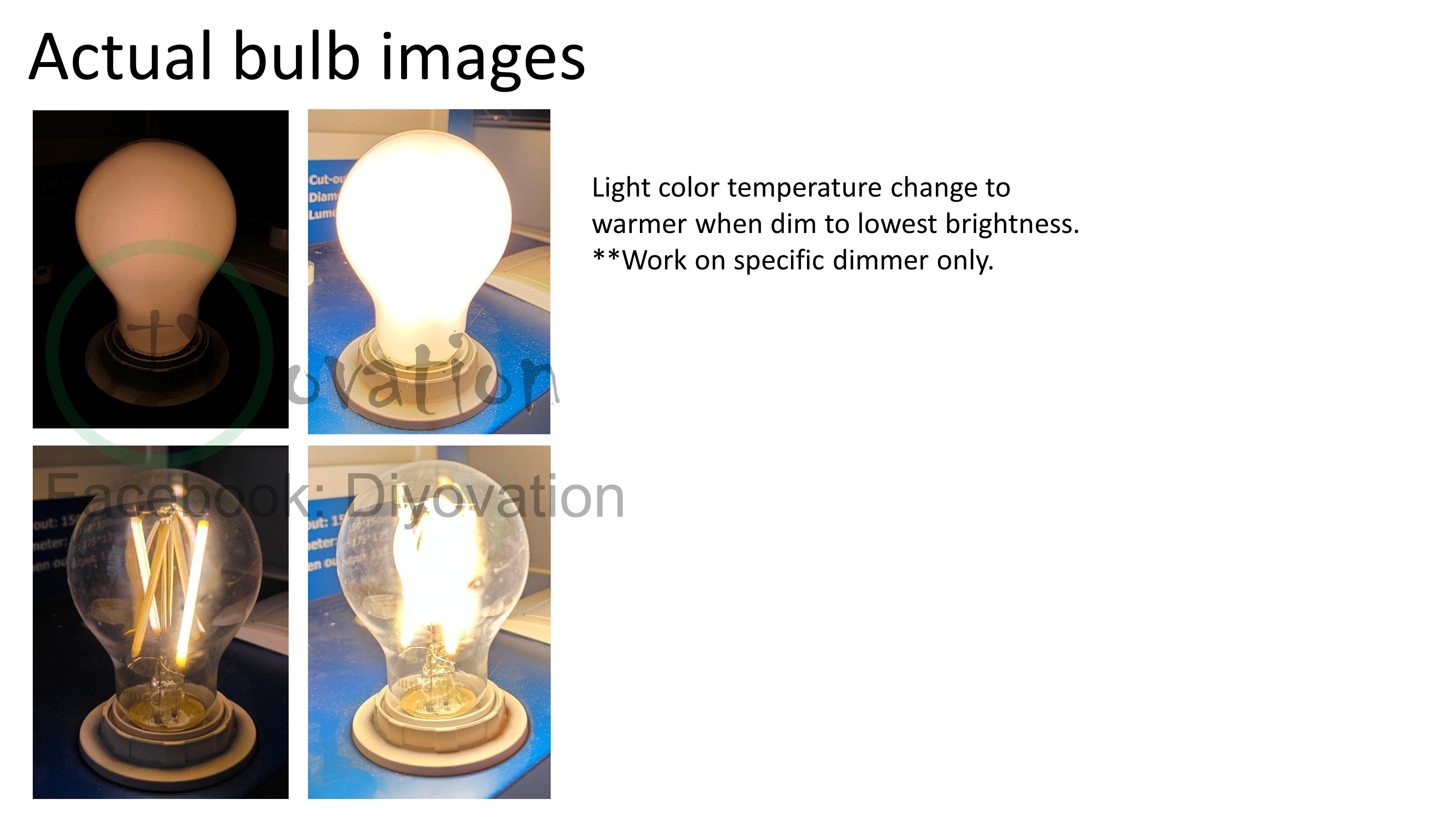 [Dimmable] Philips Master Dimtone E14 candle/ E27 P45/ A60 LED filament ...
