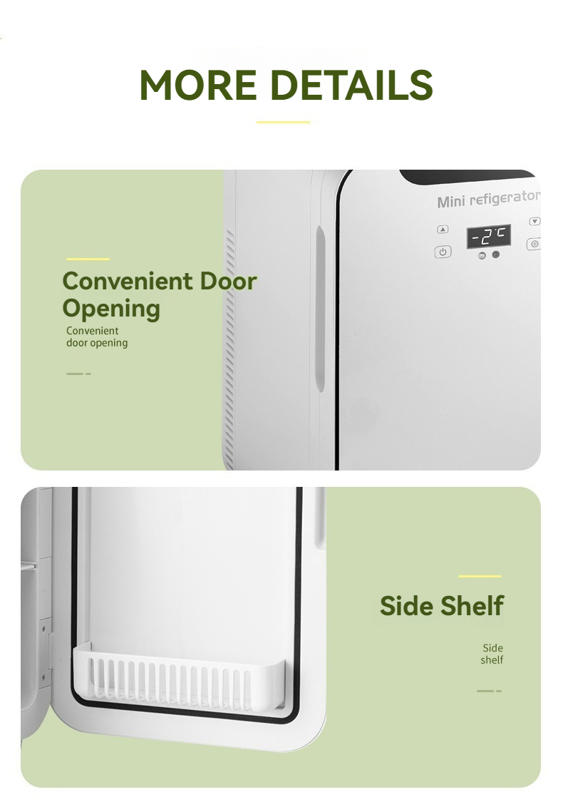 20L/26L Mini Fridge ️ Digital Display | Silent & Energy-Saving | Home ...