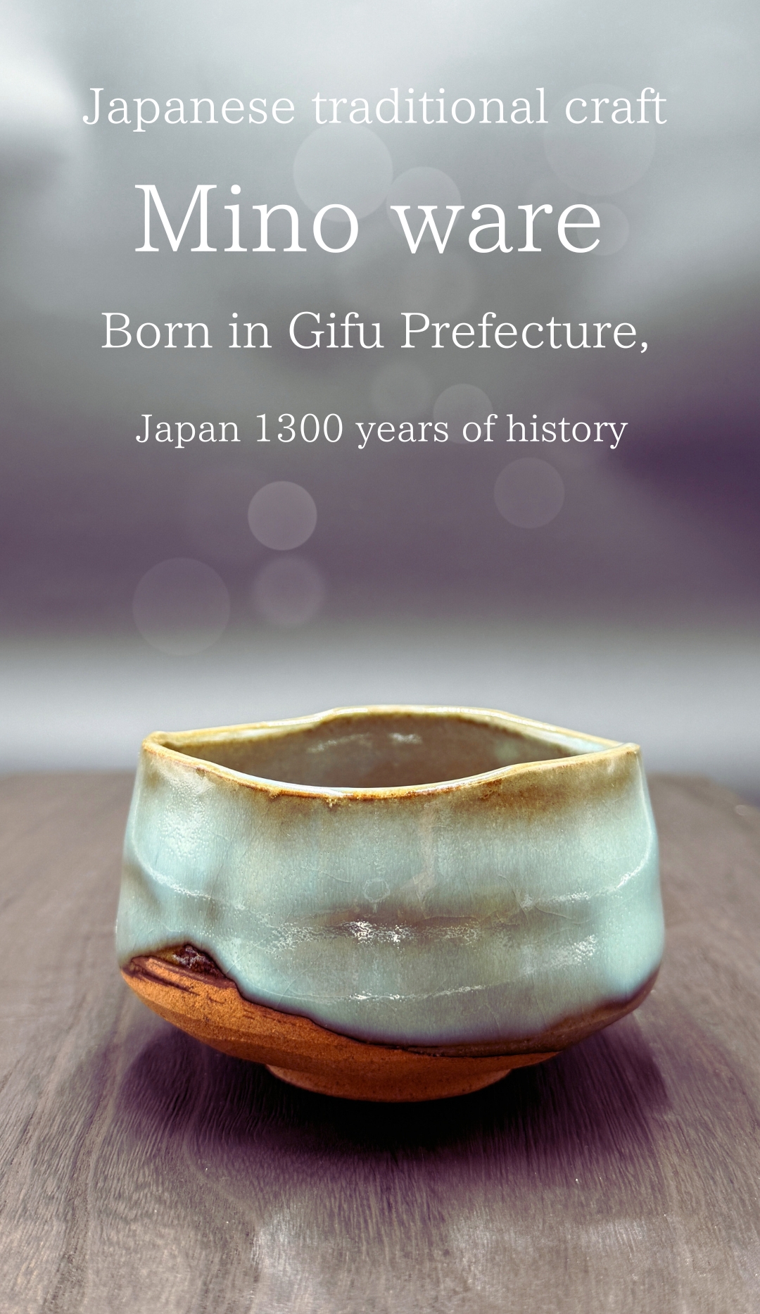 Mino ware matcha bowl, shoe-shaped, tea bowl, Mashiko style, chawan ...