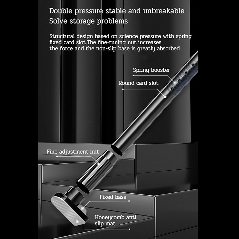 【SG STOCK】Adjustable Clothes Rack Shower Curtain Rod Extendable Rod ...