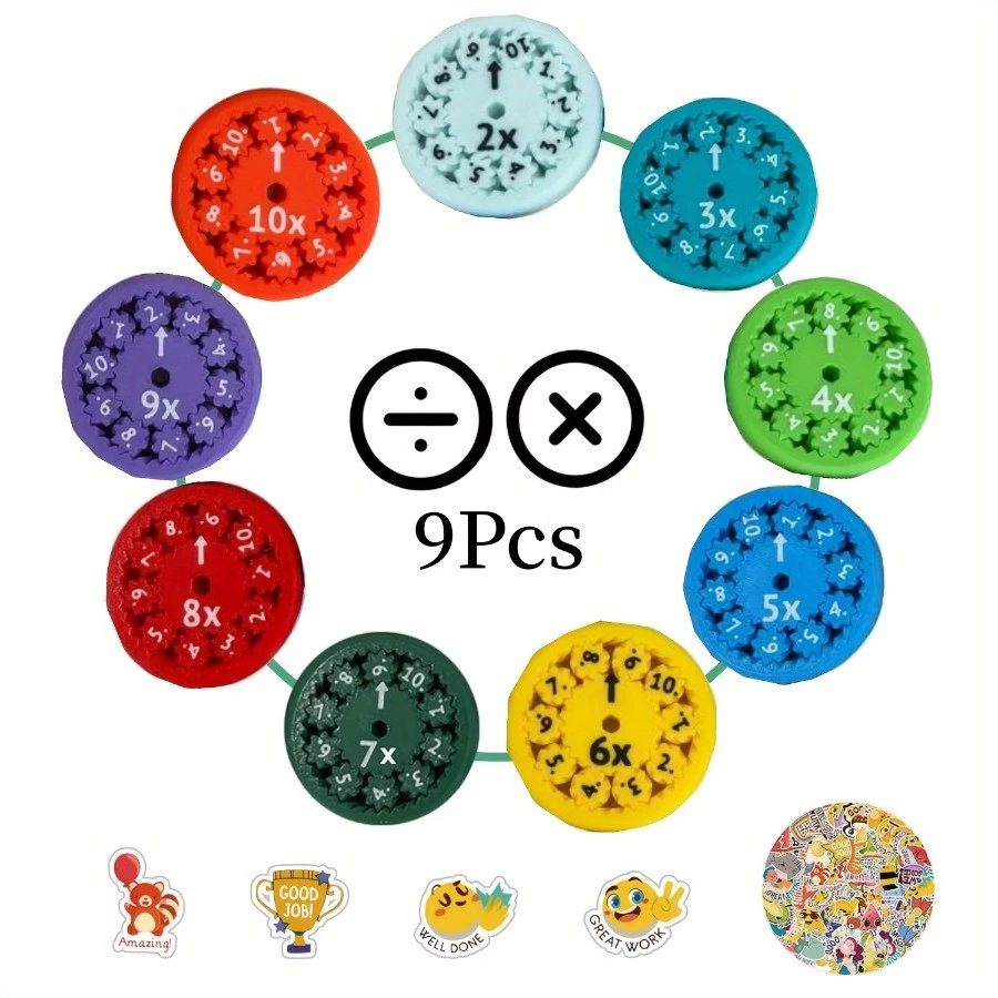 【SG】Math Fidget Spinners Math Toys Educational Toy for Kids Learning ...