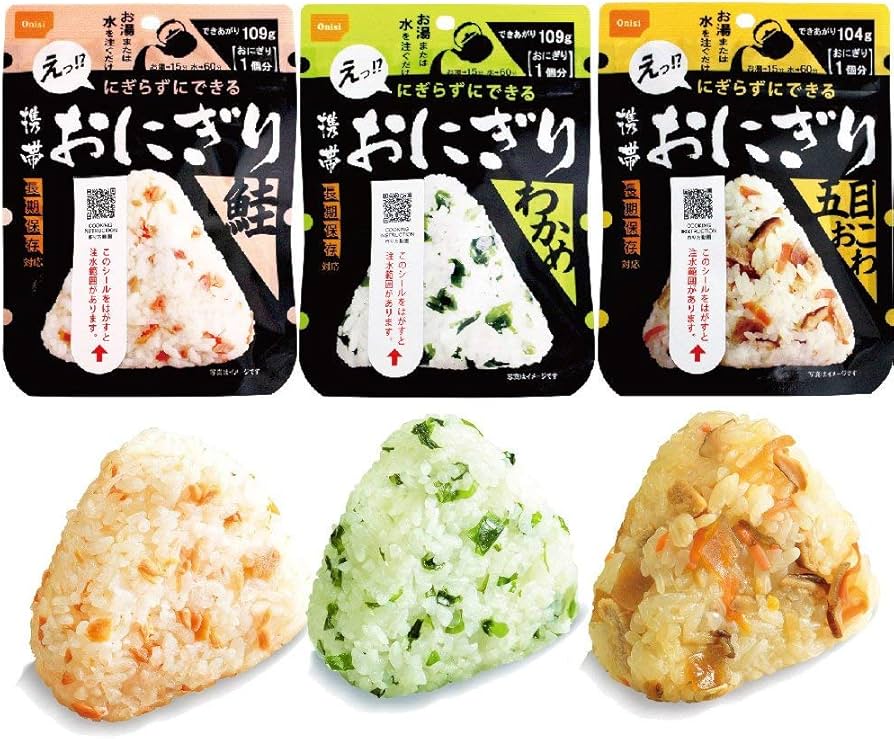 Onisi Japan Onigiri Instant Rice Ball | Shopee Singapore