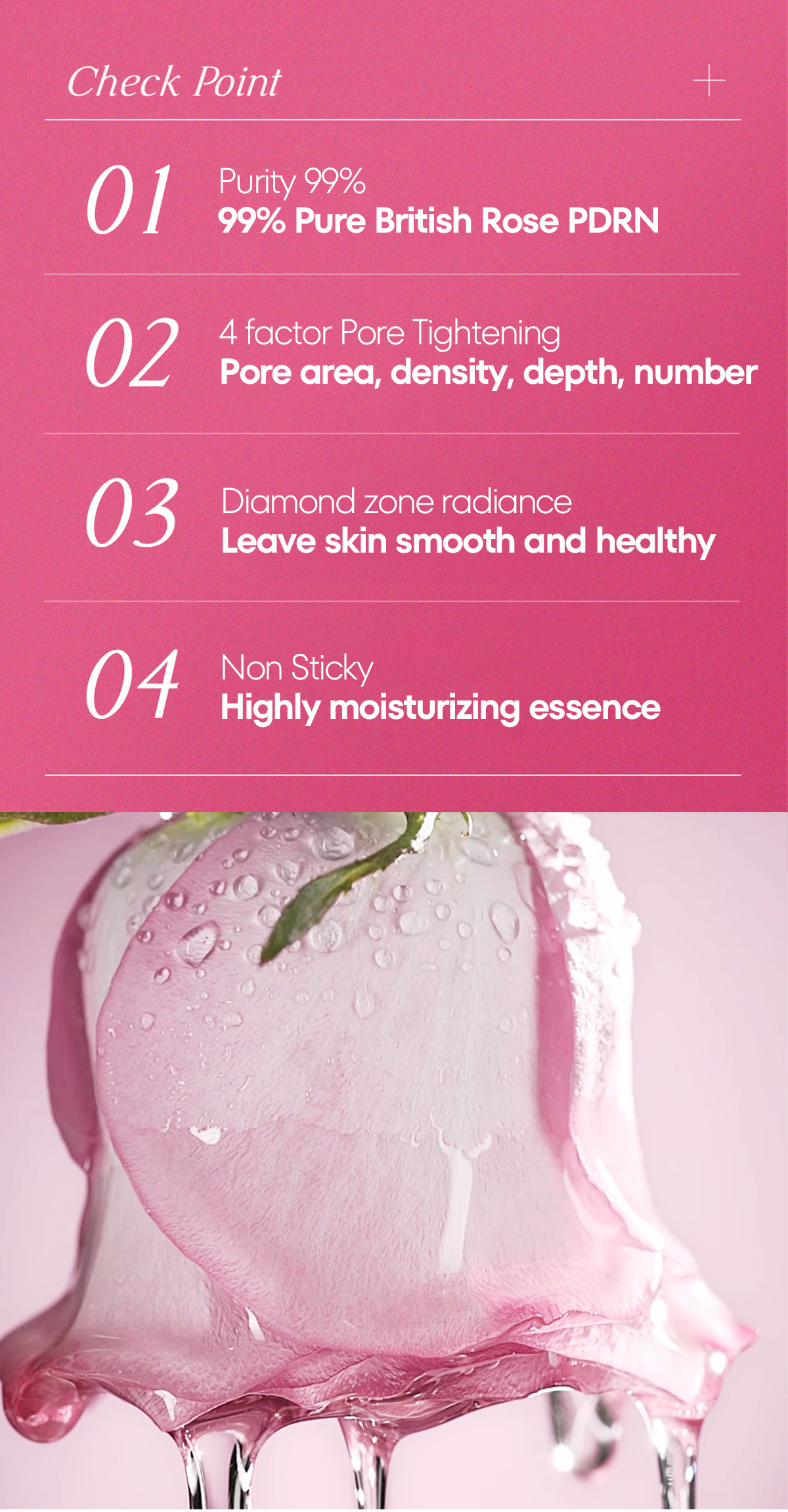 MEDIHEAL Rose PDRN Essential Mask Box, 24ml, Healthy Glow & Pore ...