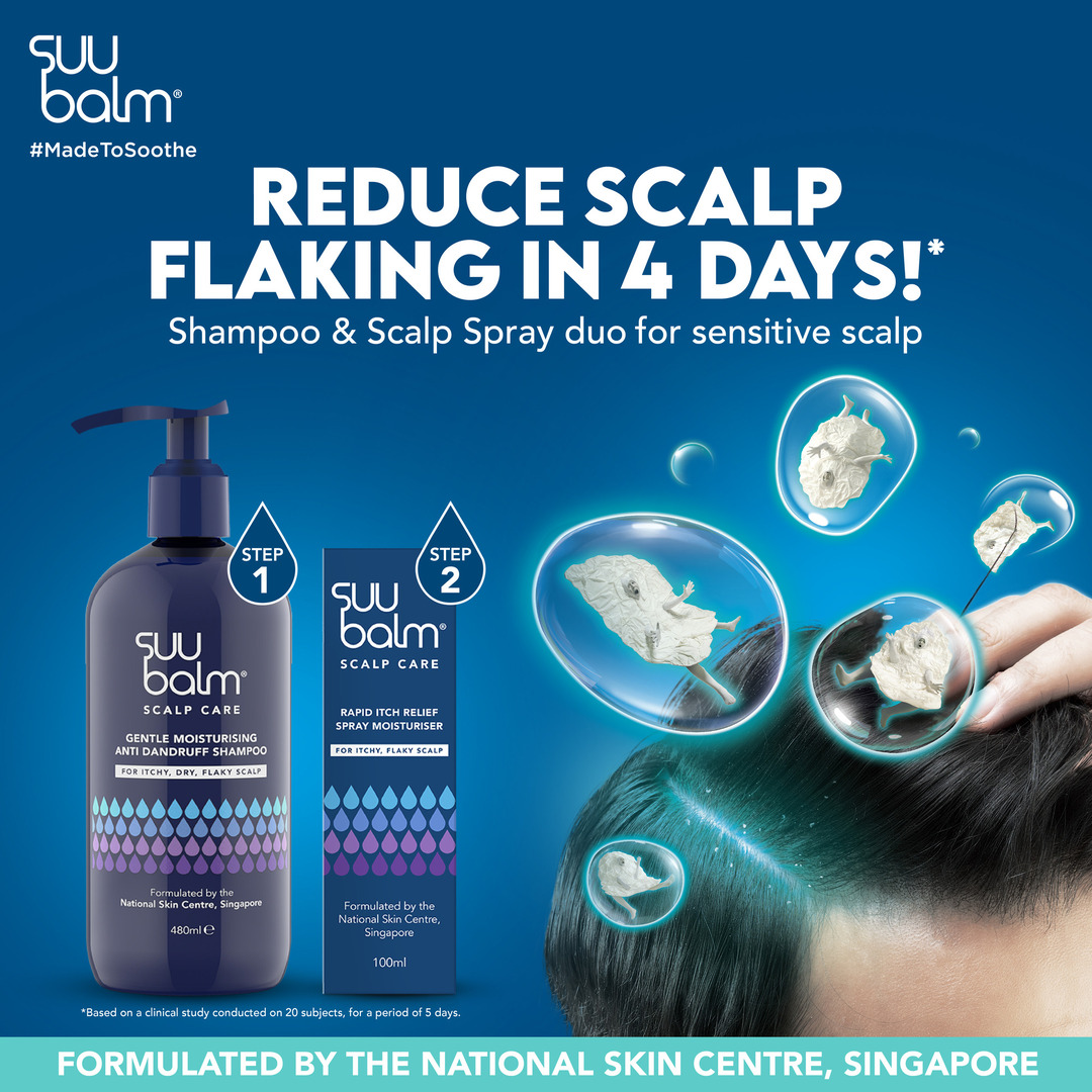 [Bundle] Suu Balm Scalp Care Bundle (Anti-Dandruff Shampoo 480ml ...
