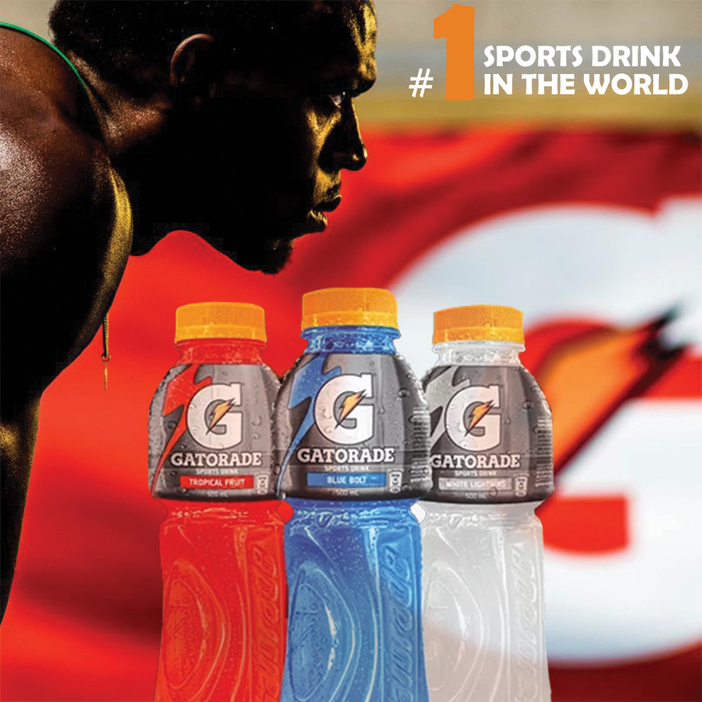 GATORADE Quiet Storm NO SUGAR 515ML X 24 (BOTTLES) | Shopee Singapore