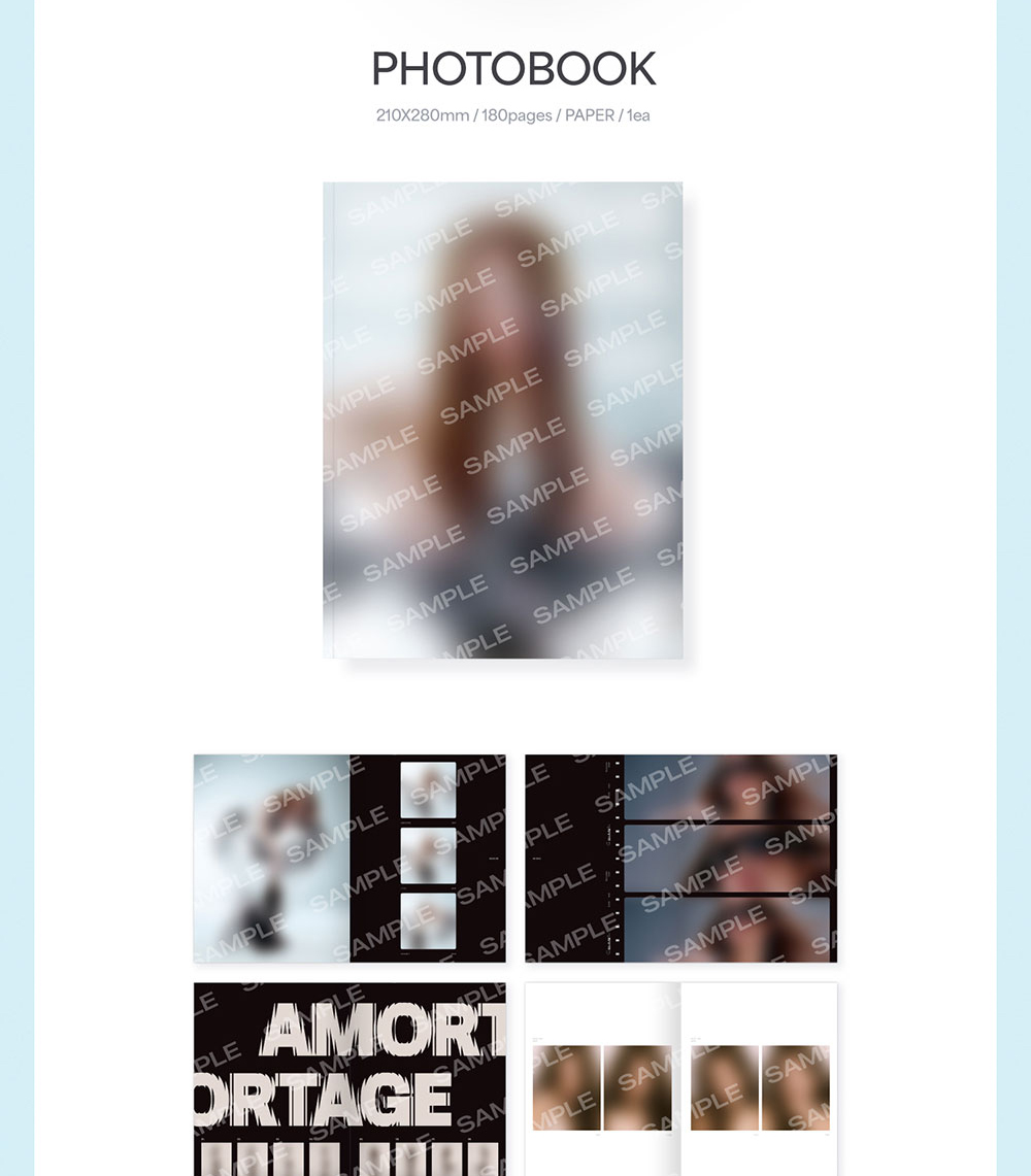 JISOO [AMORTAGE] The Edit Photobook (18th Jun.2025) | Shopee Singapore