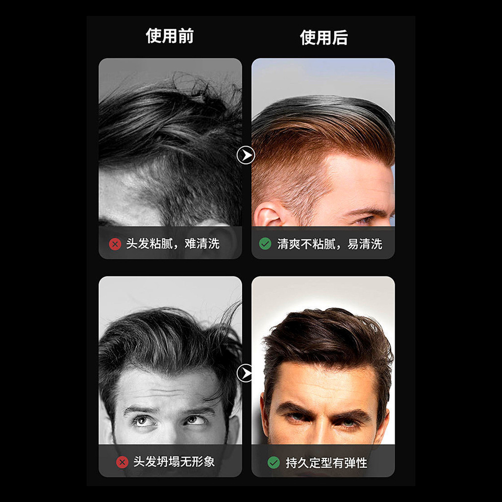 (FOREVER PREMIUM) Hair Setting Spray Men Strong Hold Provides Shines ...