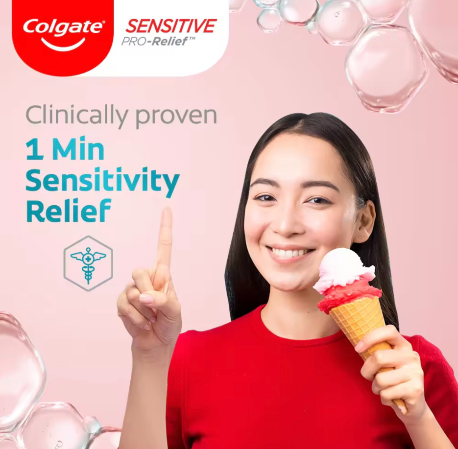 Colgate Sensitive Pro-Relief Toothpaste | Instant & Long-Lasting ...