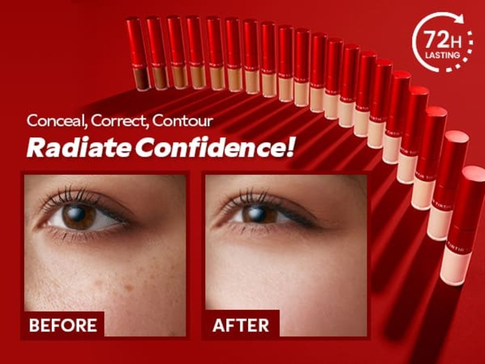 [TIRTIR] Glide & Hide Blurring Concealer 8g (Liquid 4g+Stick 4g) / 20 ...