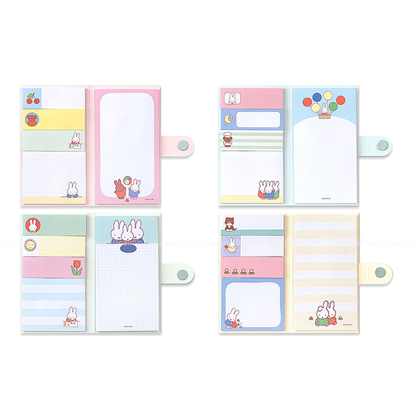 [MIFFY] Magnet Sticky Notes Book (Red / Blue / Green / Yellow) | Shopee ...