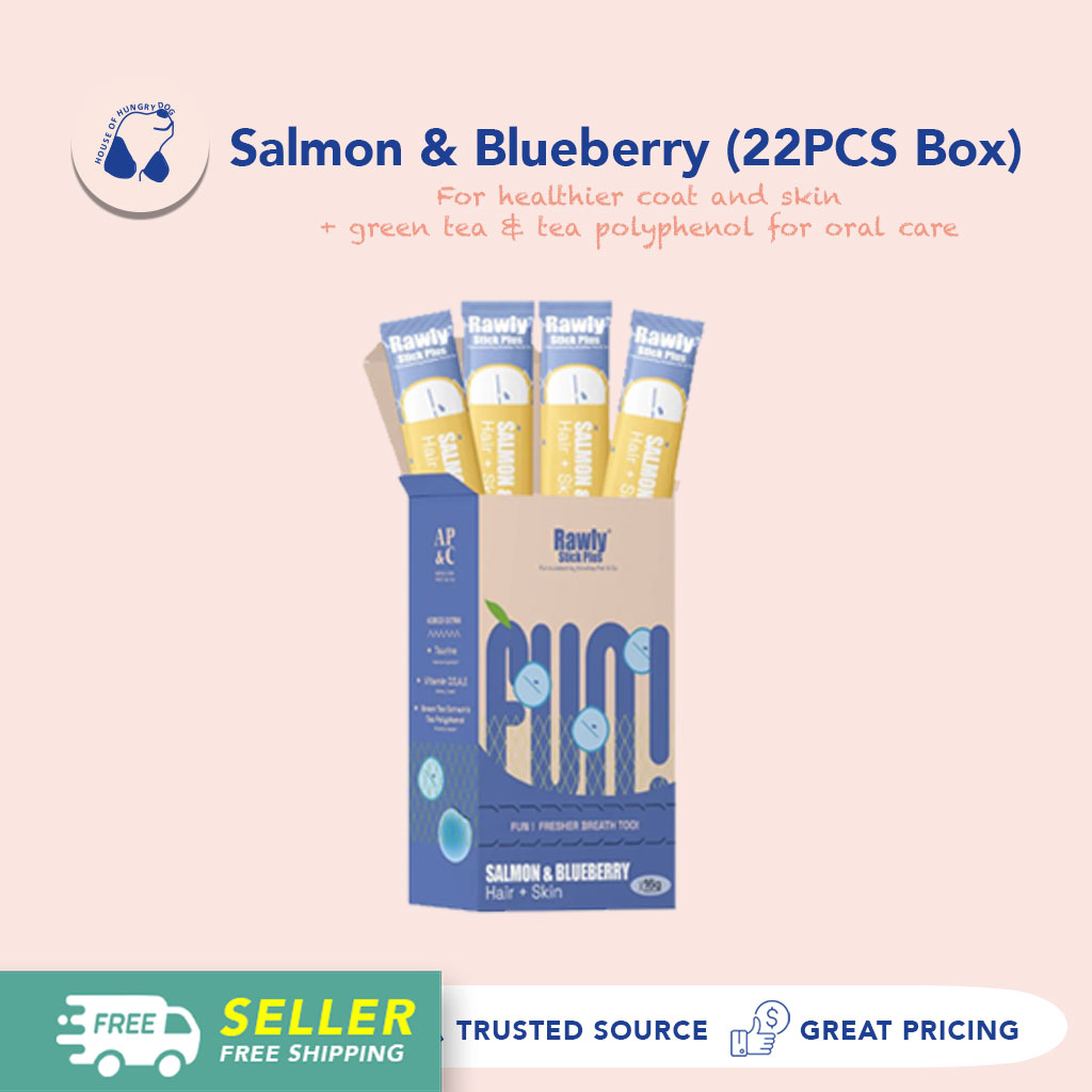 [25/22 box] Amelisa Pet & Co Rawly Stick Puree Treats - Wet treat for ...