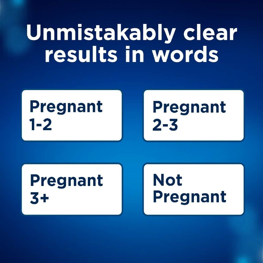 CLEARBLUE Digital Pregnancy Test with Weeks Indicator (Over 99% ...