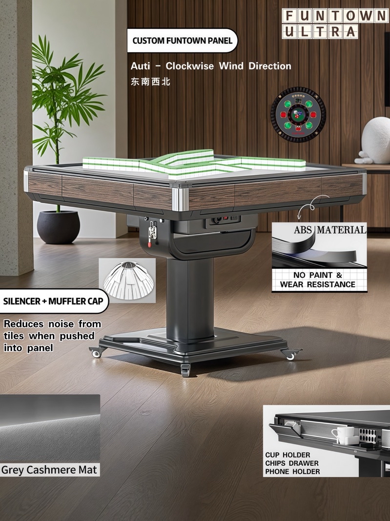 FUNTOWN Ultra Pro Roller Coaster / Automatic Mahjong Table / Foldable ...