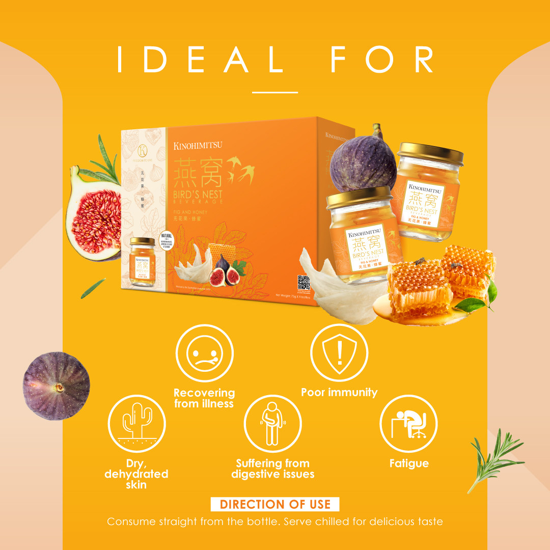 [SG60 For You] Bundle of 2 Kinohimitsu Bird's Nest Mix & Match [Shopee ...