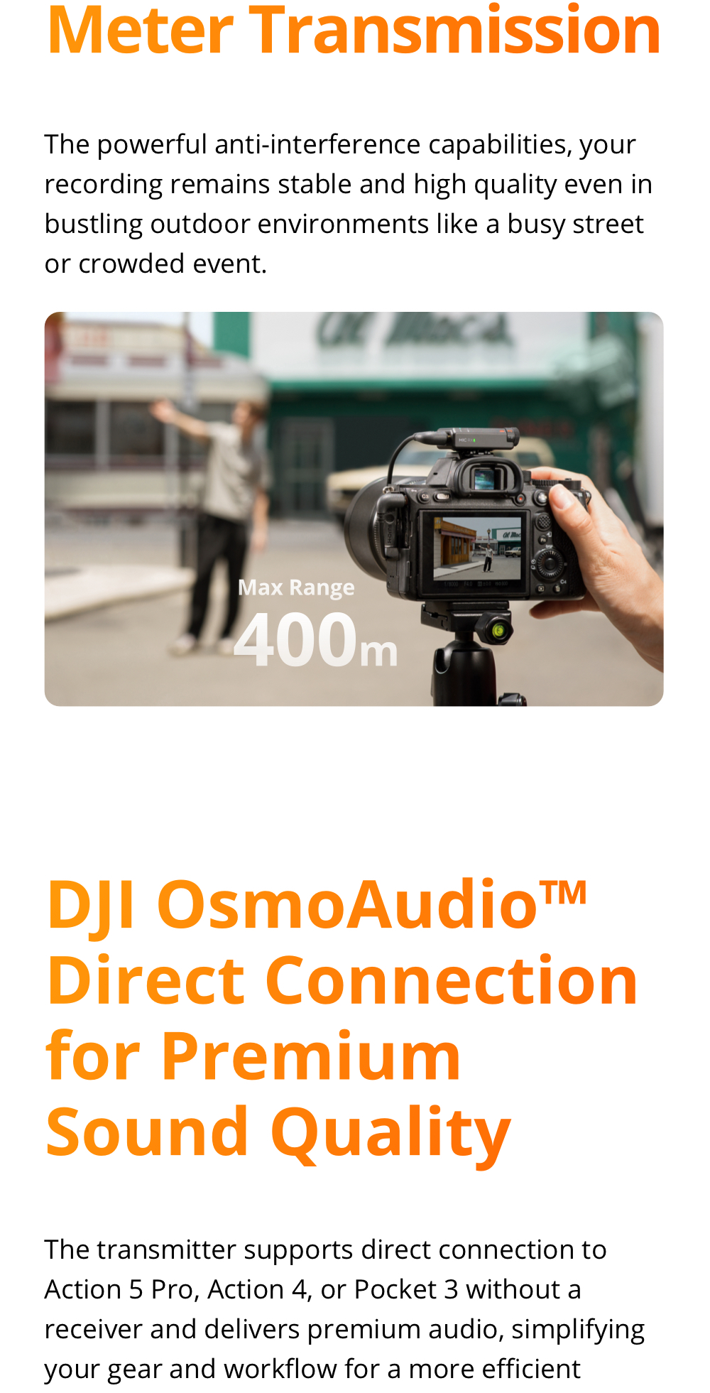 DJI Mic Mini - Ultralight, Discreet Microphone | 11.5h Operating Time ...