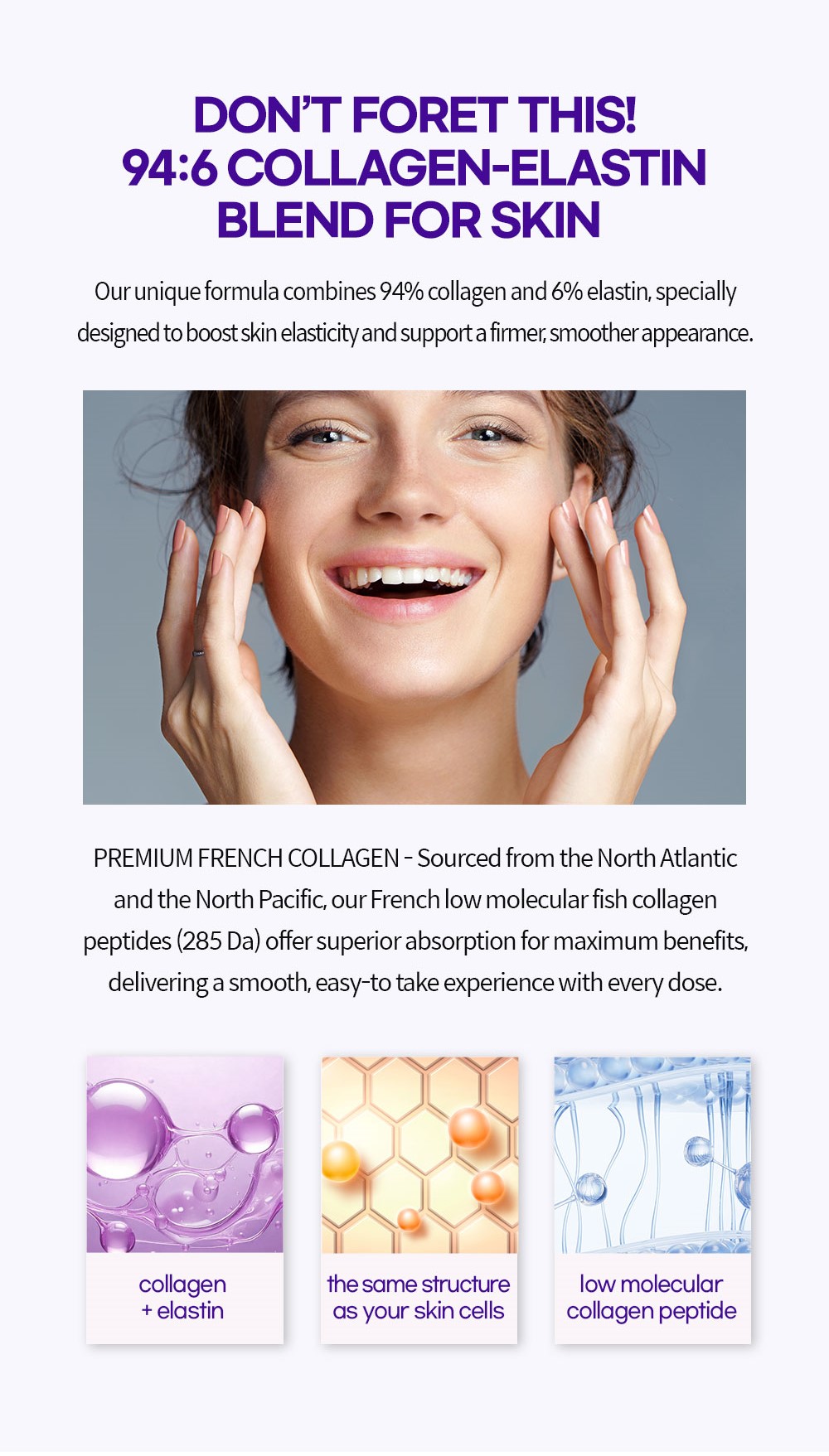 Dr. Elizabeth's COLLACTIVE COLLAGEN SKIN BOOSTER ([1,000 mg x 3 Tablets ...