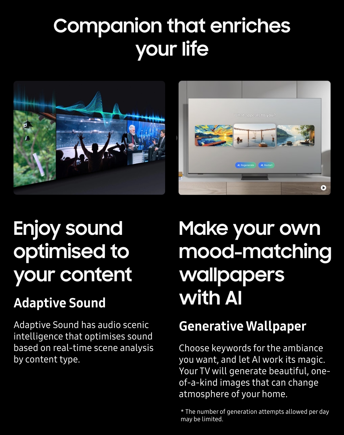 Samsung QLED QEF1 4K Vision AI Smart TV (2025) [Online Exclusive ...