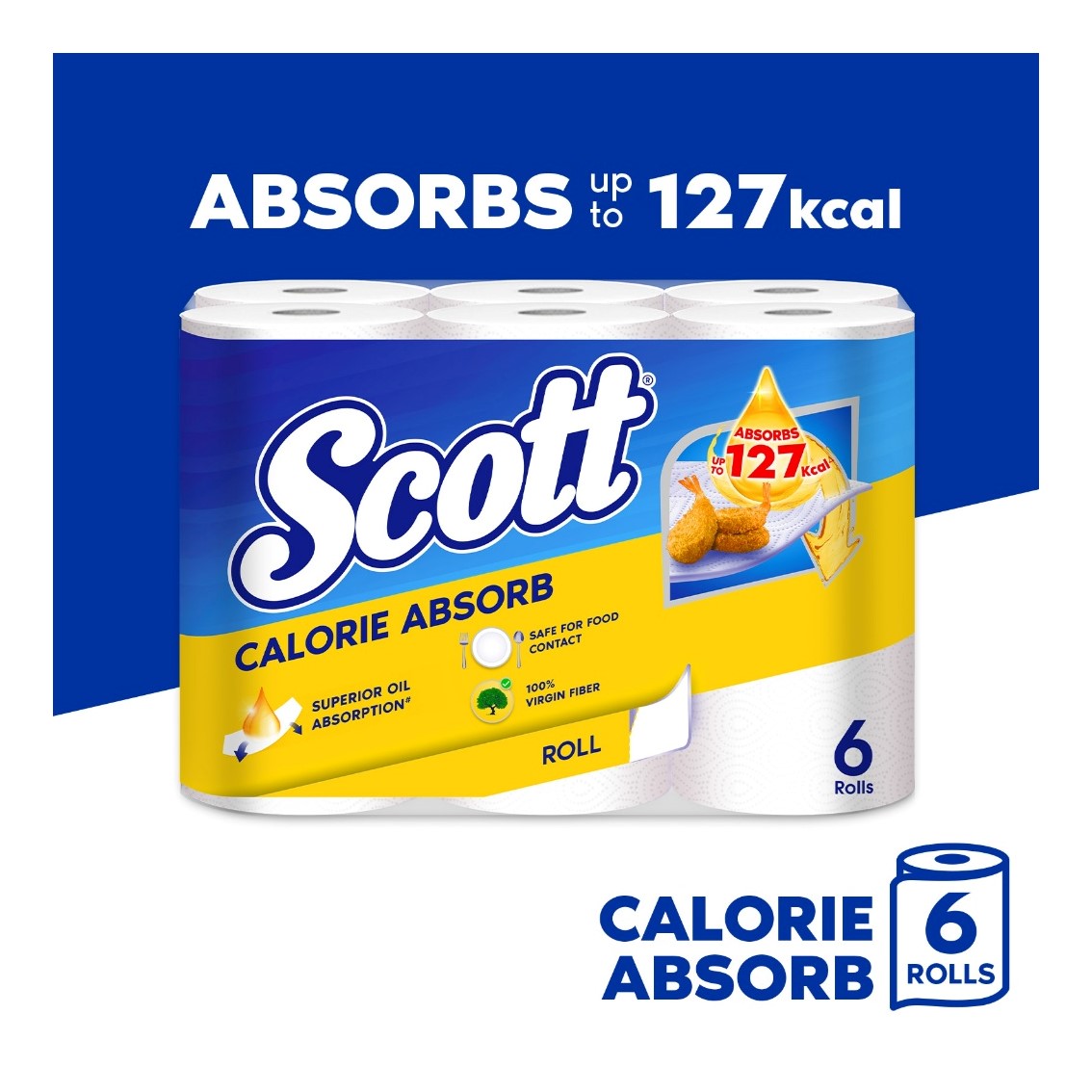 Scott Kitchen Towels / Available in 6 rolls & 8 rolls / Bundle Deal ...