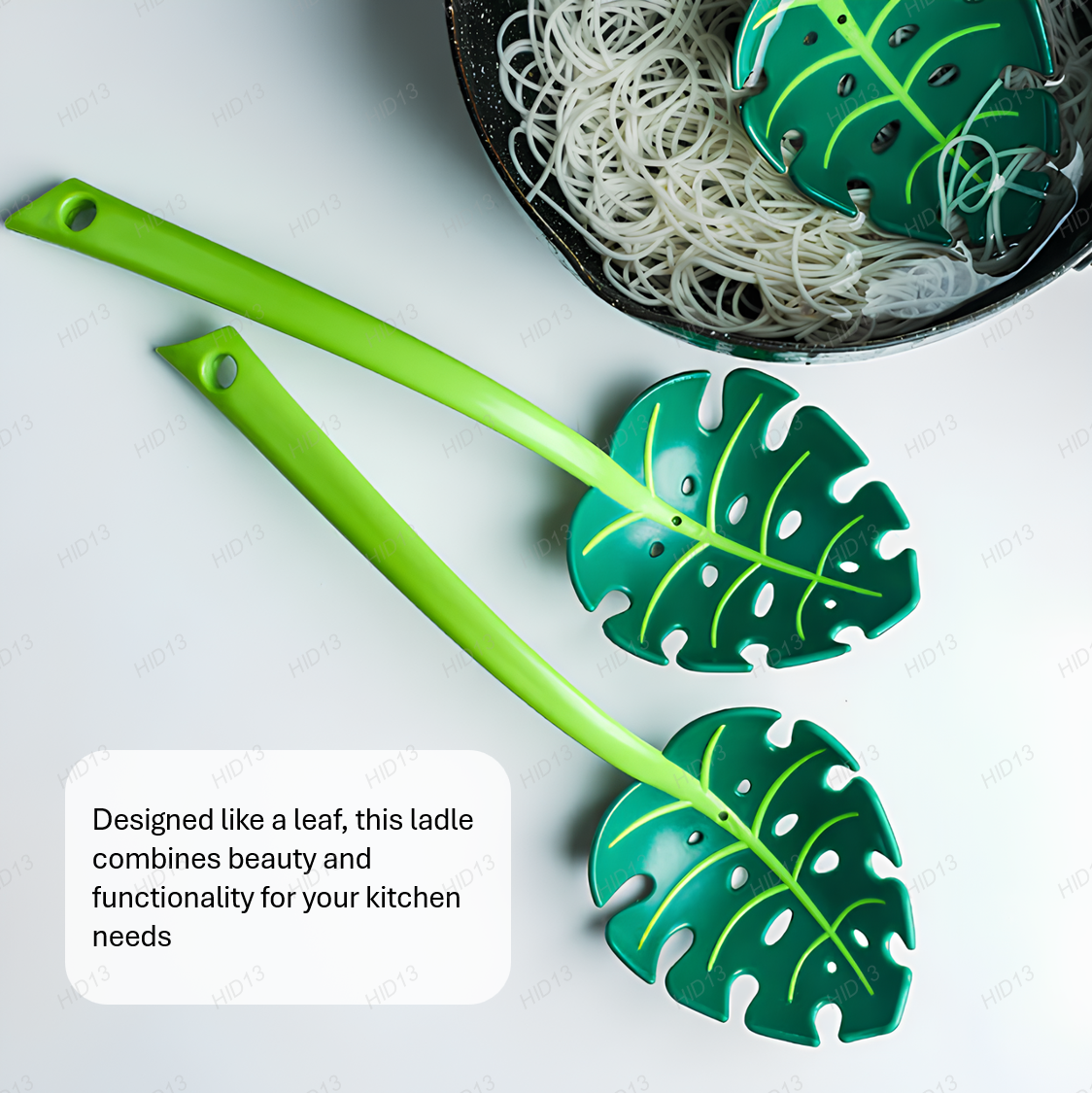 [SG STOCK] Nature-Inspired Jungle Leaf Ladle (Jungle Ladle) | Shopee ...