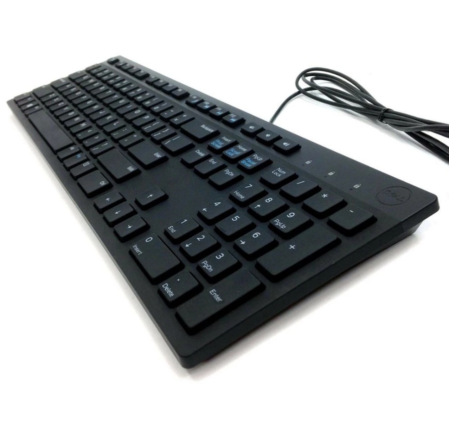 Dell Keyboard KB216 Wired Keyboard Dell USB Keyboard Full Size Keyboard ...