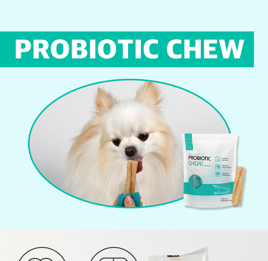 [Doctor By PROBIOTICS CHEW] Puppy Dental Gum Lactobacillus Teeth Snack ...