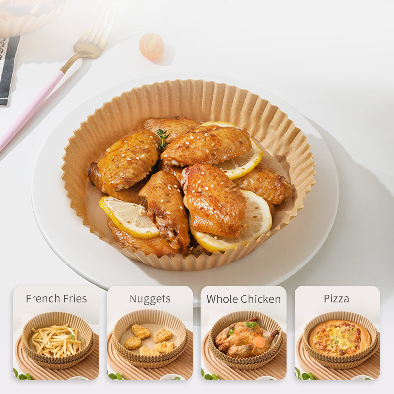 Simplus Air Fryer Parchment 50/30 pcs Baking Paper Liners Disposable GYZH001 | Shopee Singapore