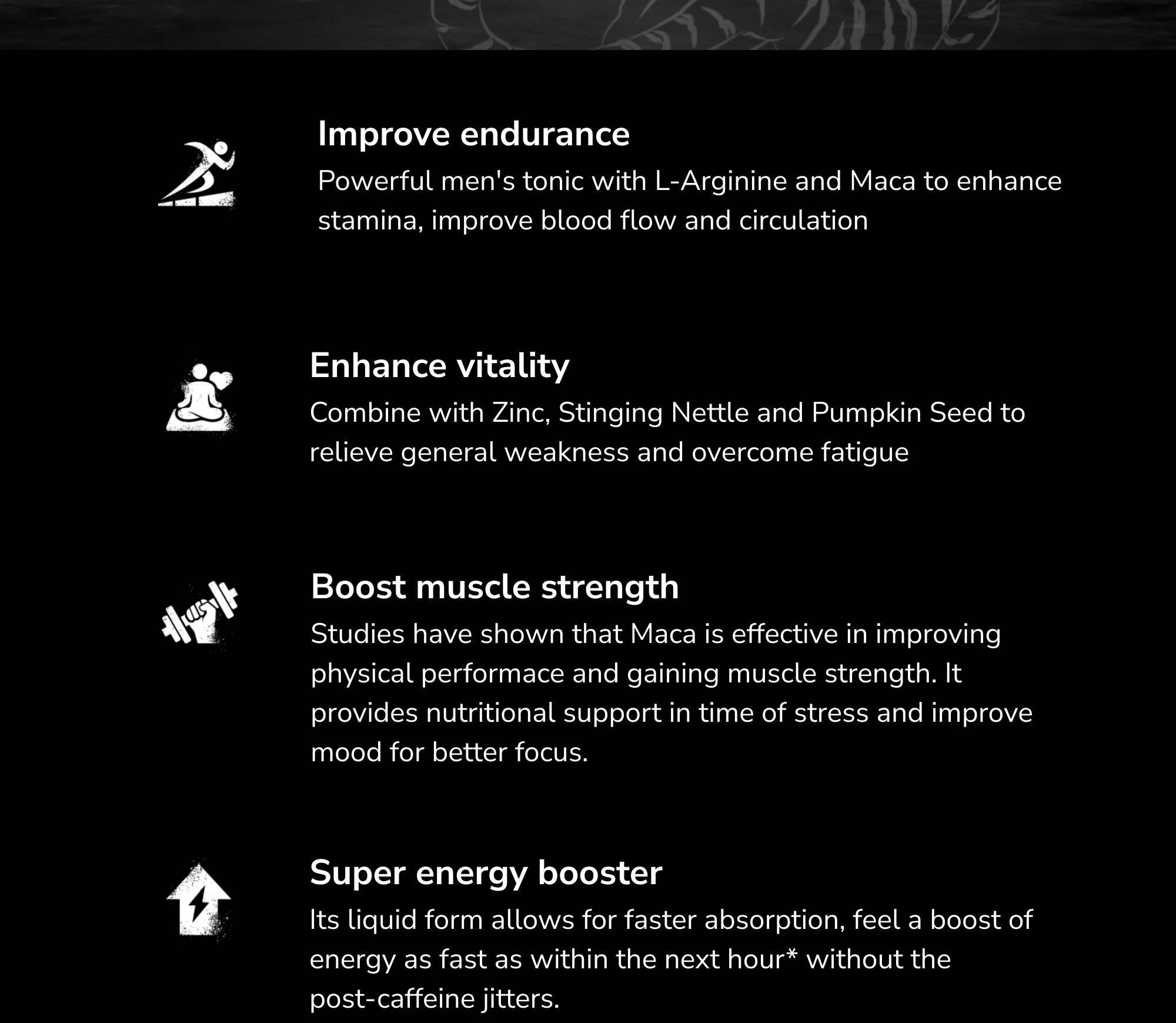 [LAC MEN'S] Mega Maca - Powerful Men's Tonic (30ml x 10 bottles) | Shopee Singapore