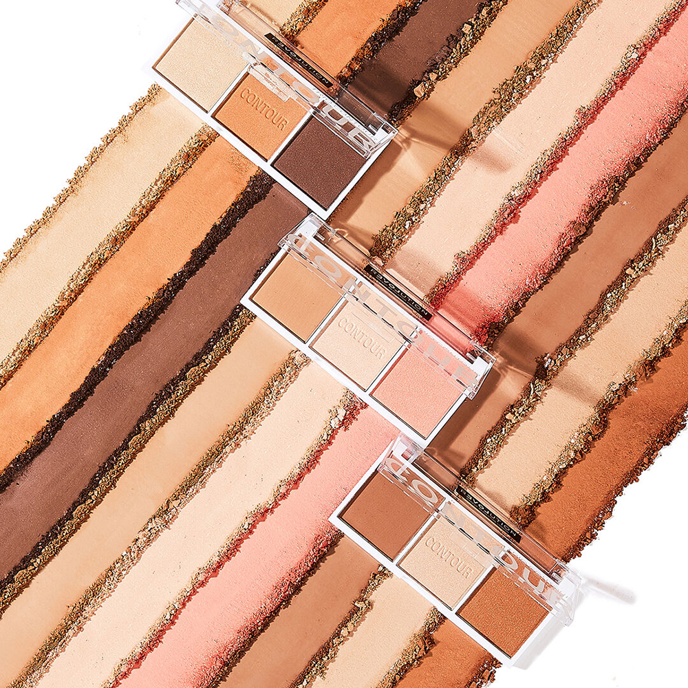 Revolution Relove Colour Play Contour Trio Palette 1s ( Baked Sugar ...