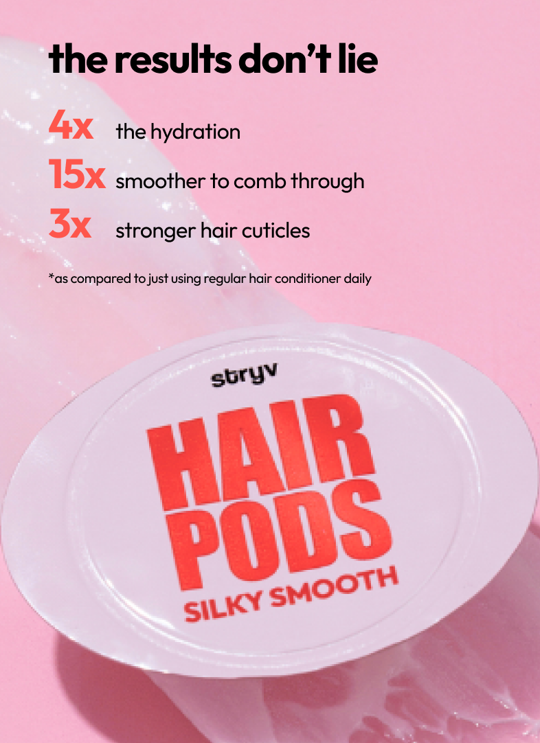 Stryv Intense Repair Hair Pods | 5 Minute Miracle Mask | Damage Repair ...
