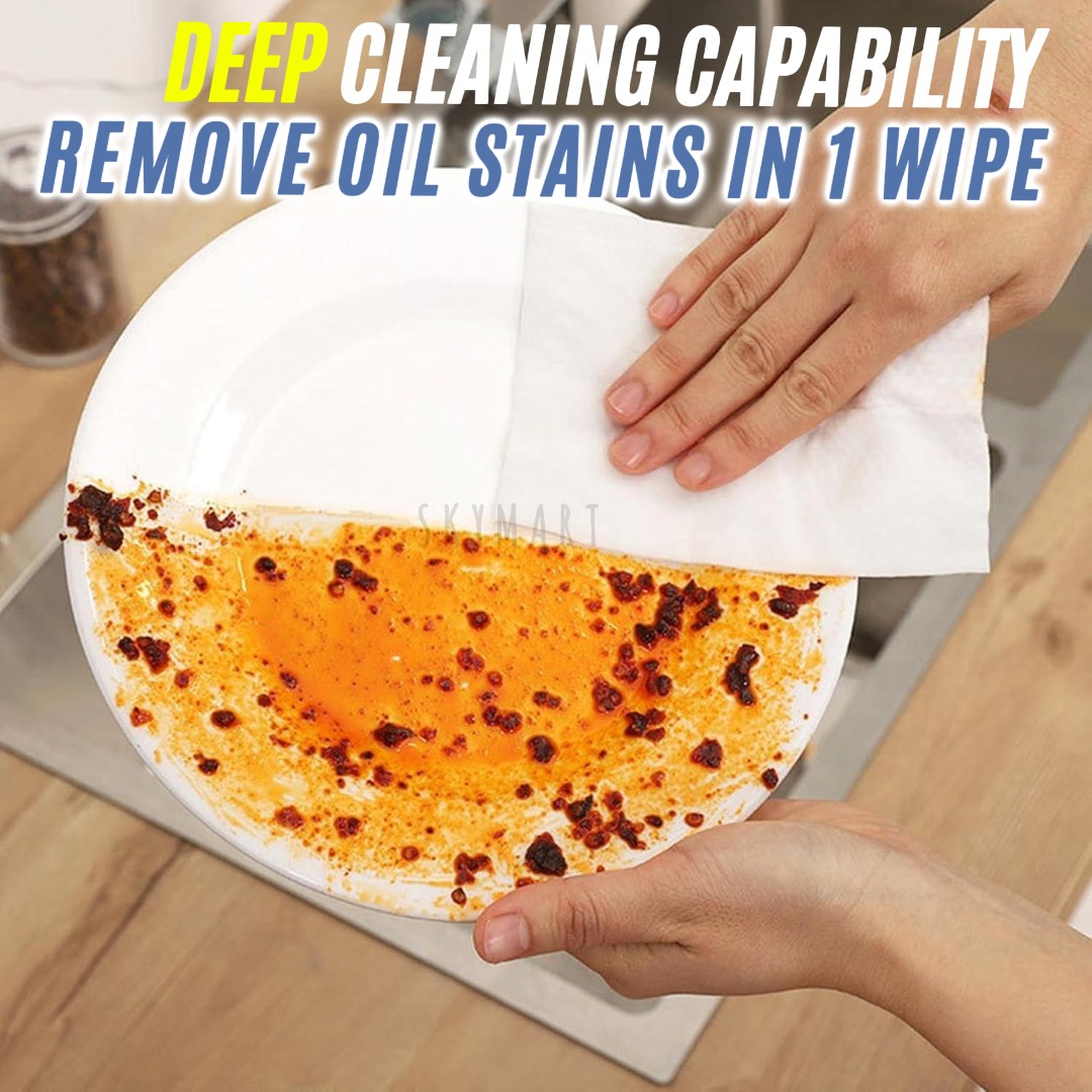 U-Home Kitchen Wipes – Oil & Grease Remover | Super Wet Heavy Duty ...