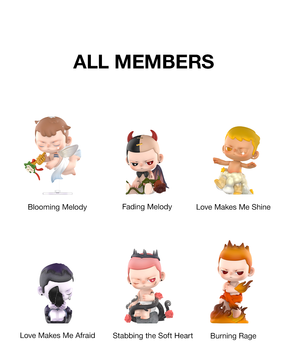 POP MART KUBO Angel's Poem Series Figures Blind Box (Whole Set ...