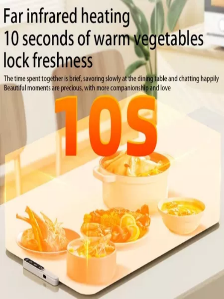Food Heating Mat Food Warming Mat Foldable Warming Mat 8-Level ...
