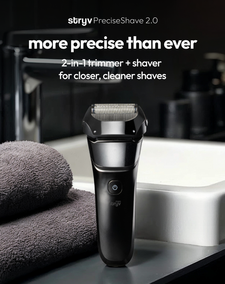 Stryv Electric Shaver 2.0 | Travel Shaver, Multi Shaver, Rotary Shaver ...