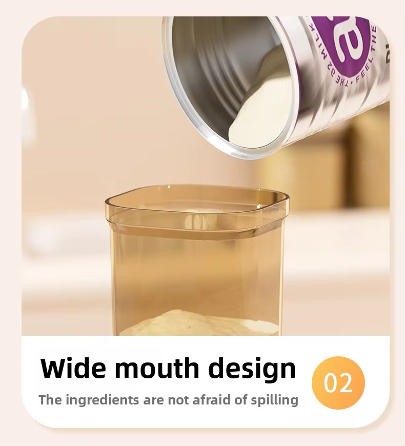 【SG Seller】Baby Brown Milk Powder Storage Jar Food Storage BPA Free ...