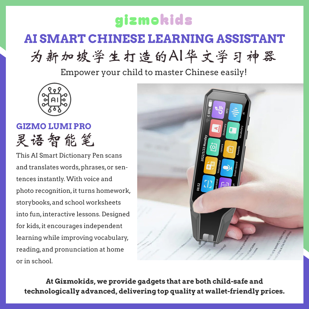 GIZMOKIDS - Gizmo Lumi-Pro | Smart AI Scan & Dictionary Translation Pen ...