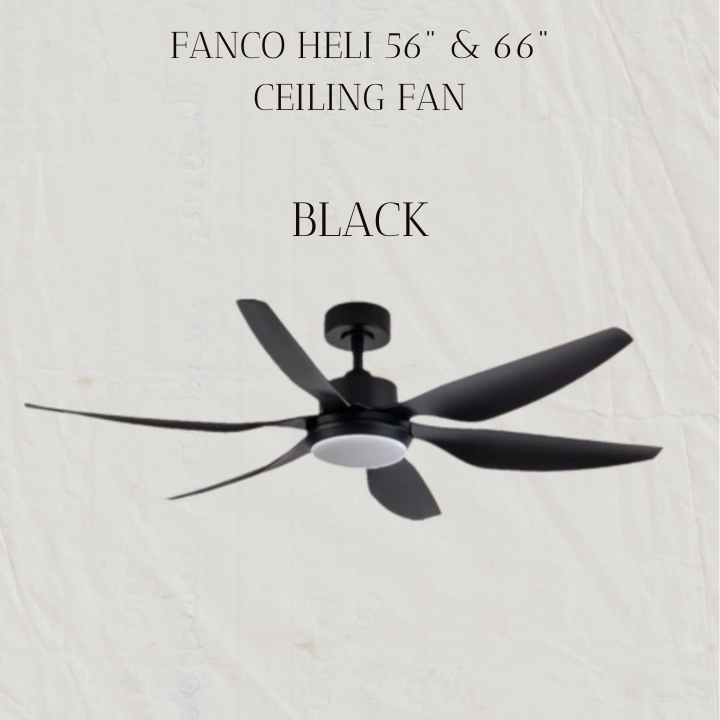 FANCO HELI 56" & 66" DC MOTOR CEILING FAN (Installation Service Please ...