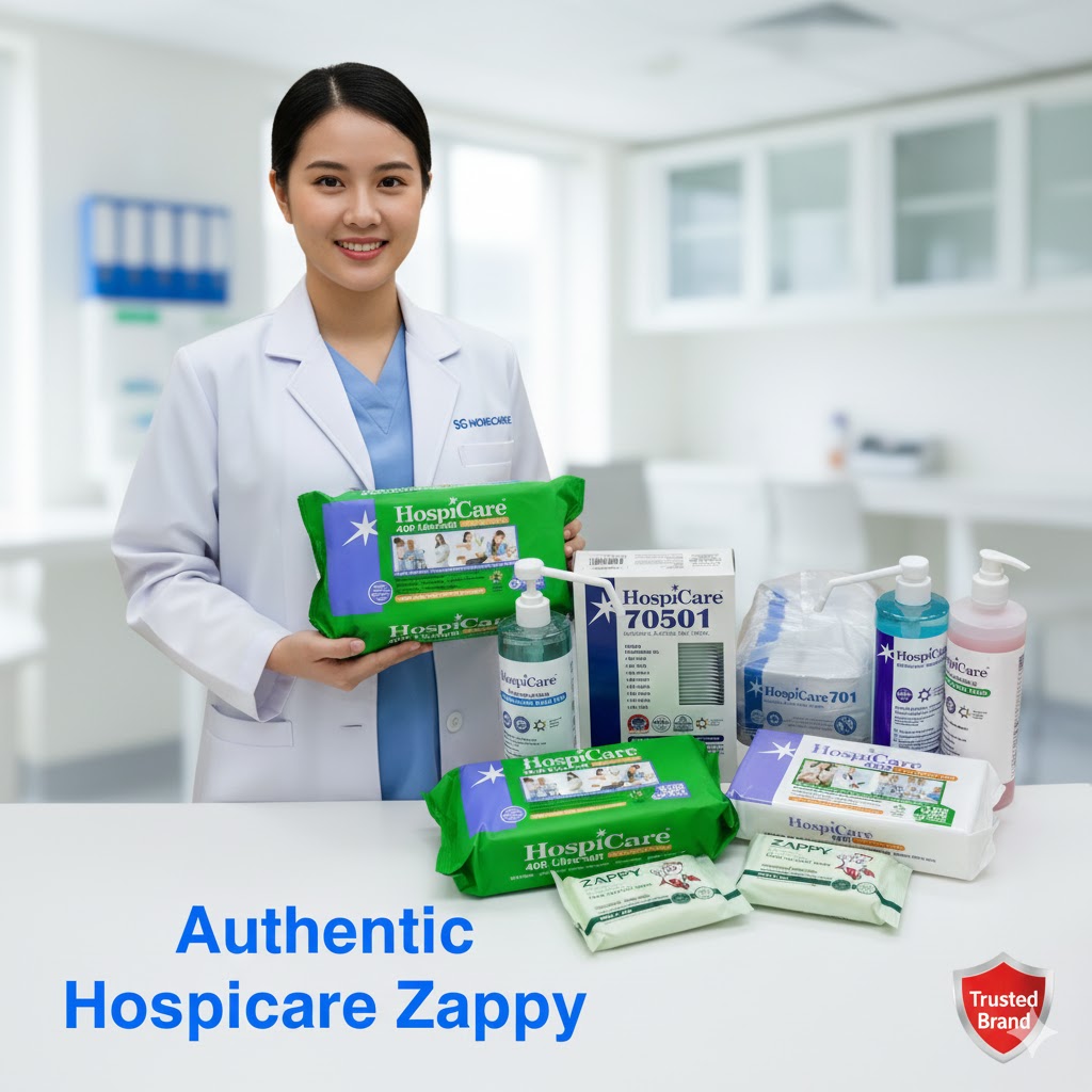 HospiCare Official Reseller 7050 IPA 70% Alcohol Wipes (50 sheets ...