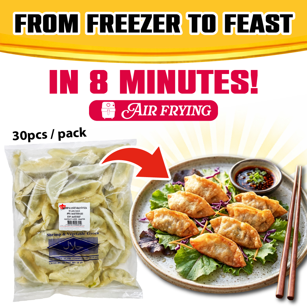 Old Chang Kee Frozen Shrimp and Vegetable Gyoza (30pcs/pack) | Shopee ...