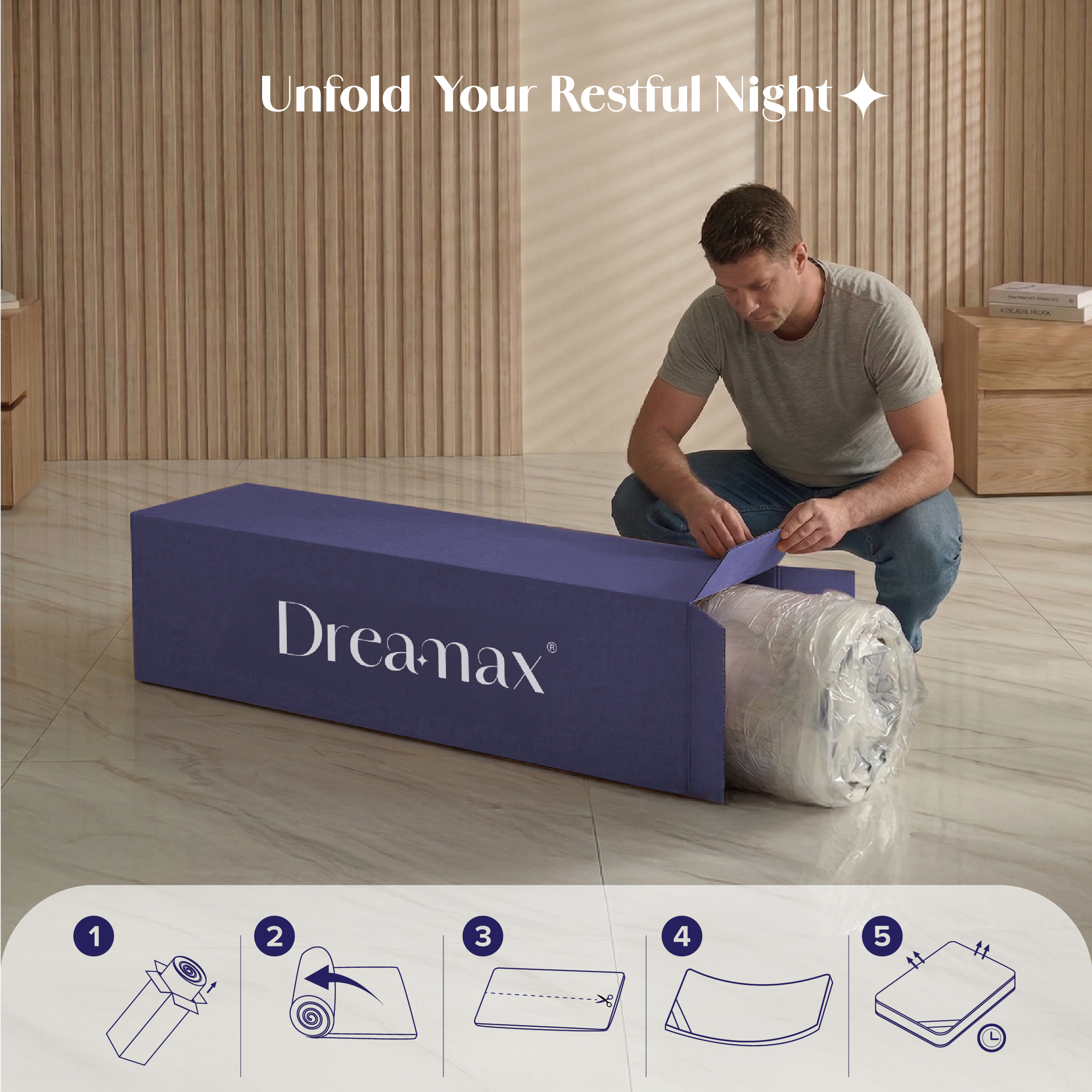 DREAMAX Equinox Rest 8 Inch Comfort Pocket Spring Mattress | Shopee ...