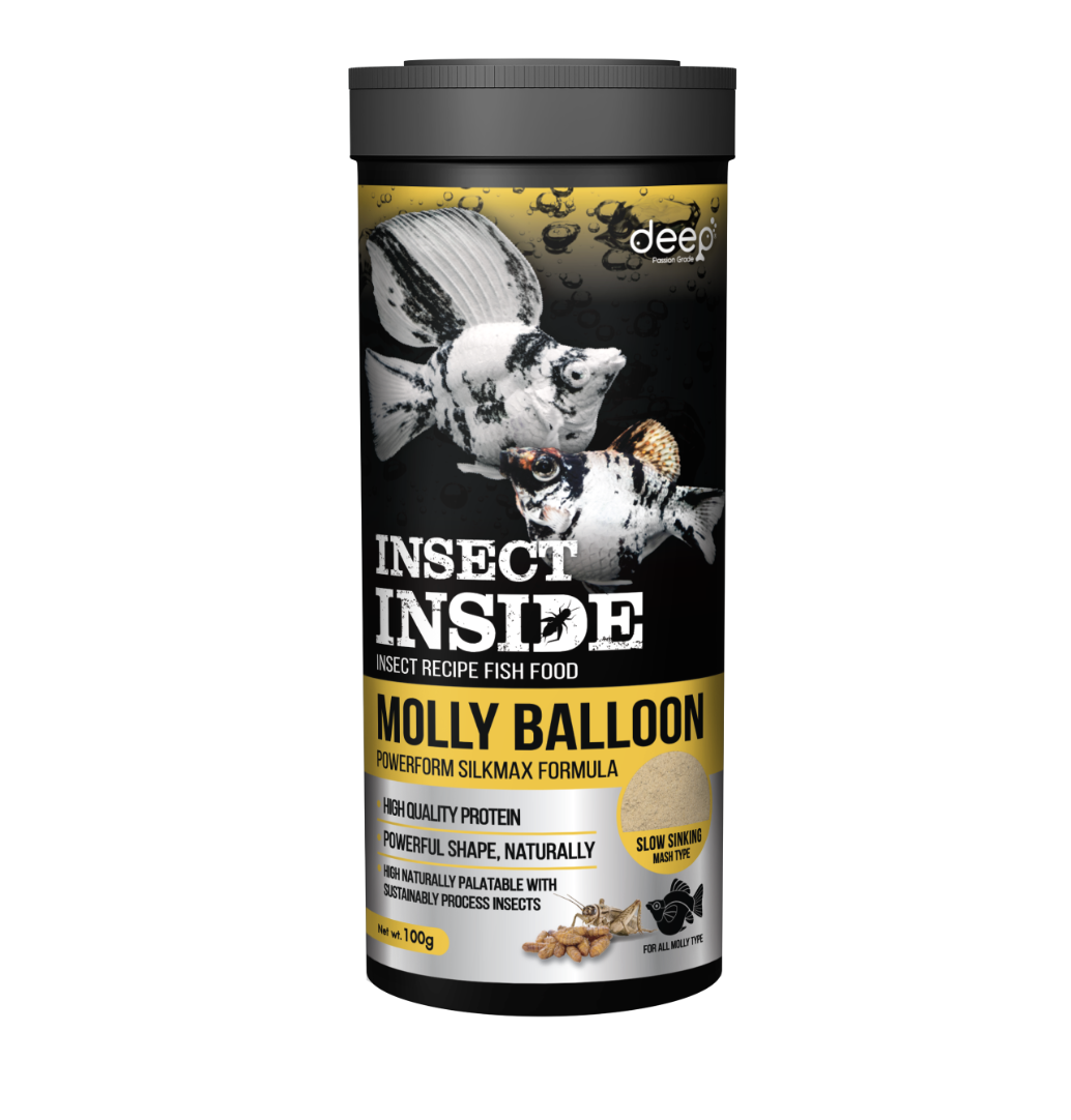 DEEP MOLLY BALLOON - POWERFORM SILKMAX FORMULA (SLOW SINKING PELLET ...