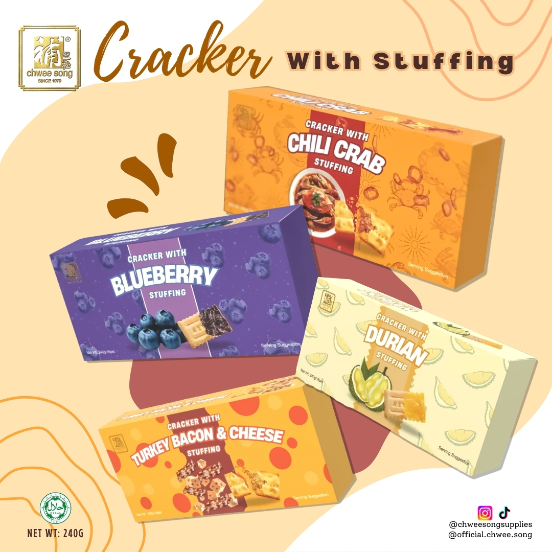 ANY 2 or 4 [Crackers With Filling] - Chwee Song | Shopee Singapore