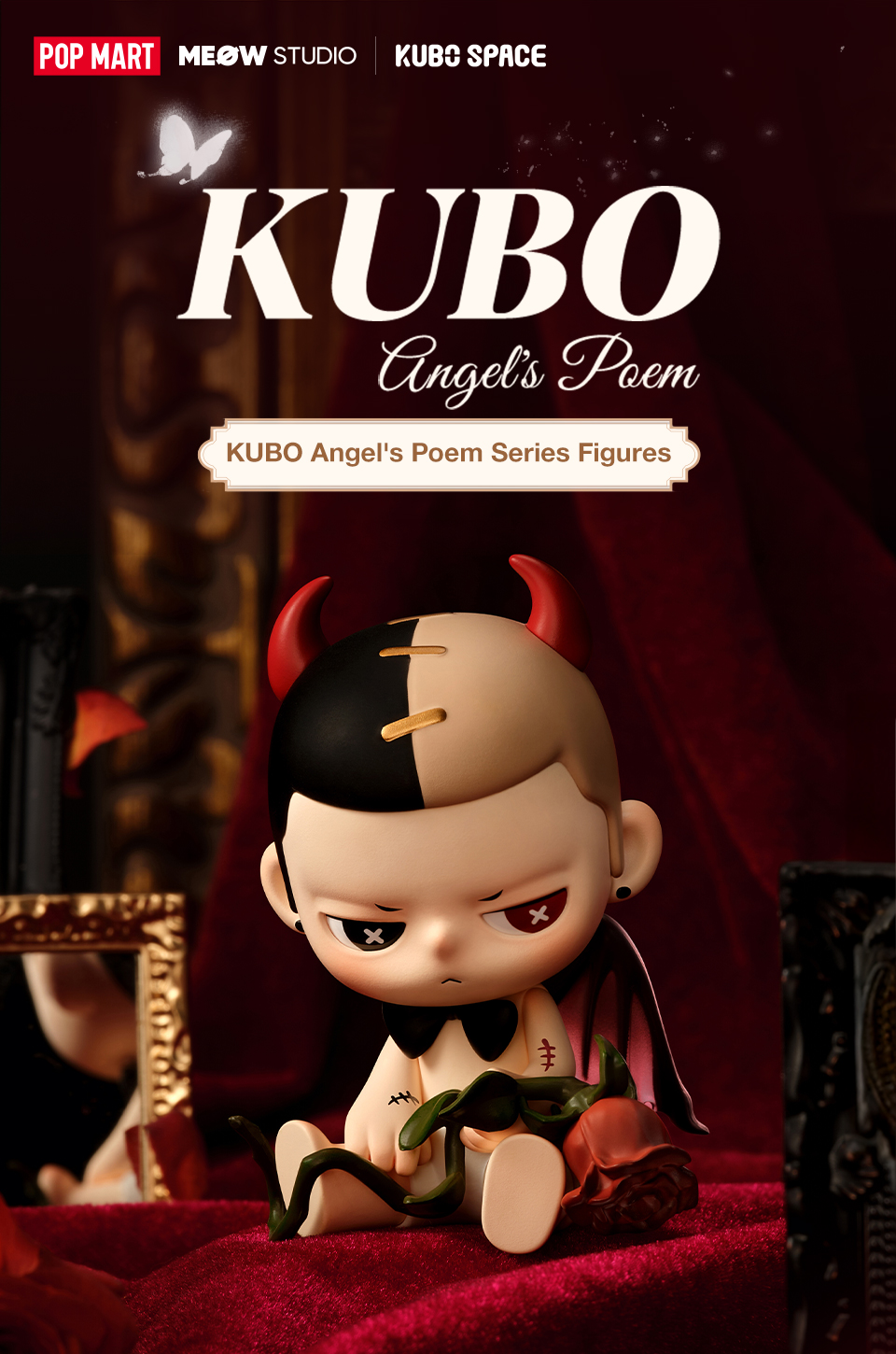 POP MART KUBO Angel's Poem Series Figures Blind Box (Whole Set ...