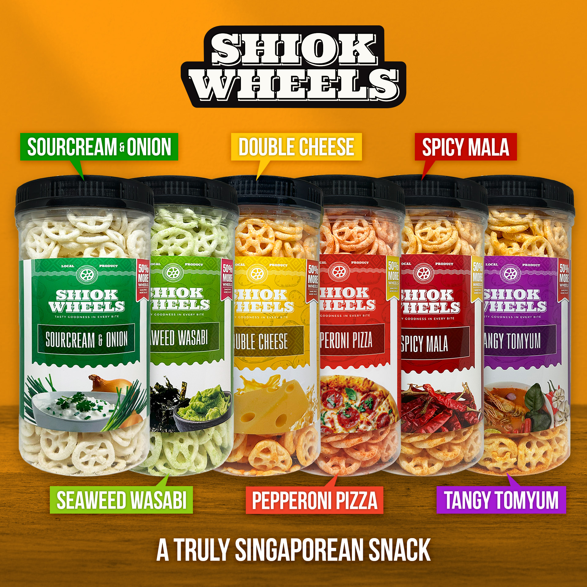 SHIOK WHEELS CNY 'FA CAI" GIFT SET 6 BOTTLE BUNDLE (CHOOSE YOUR ...