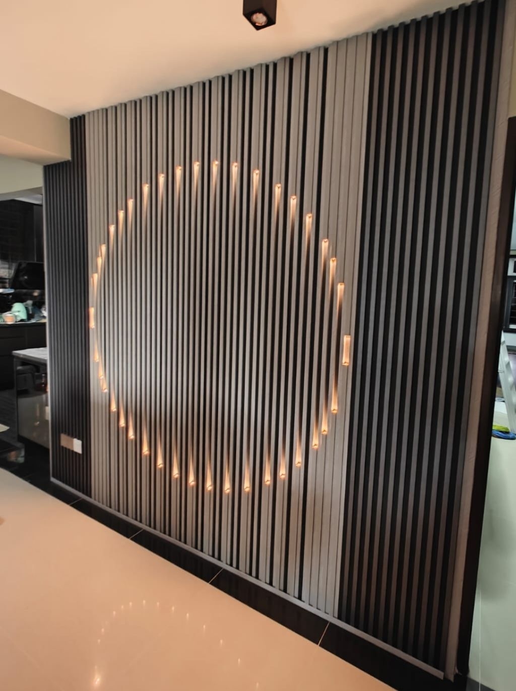 [SG Stock] Bamboo fiber PVC fluted wall panel | Shopee Singapore